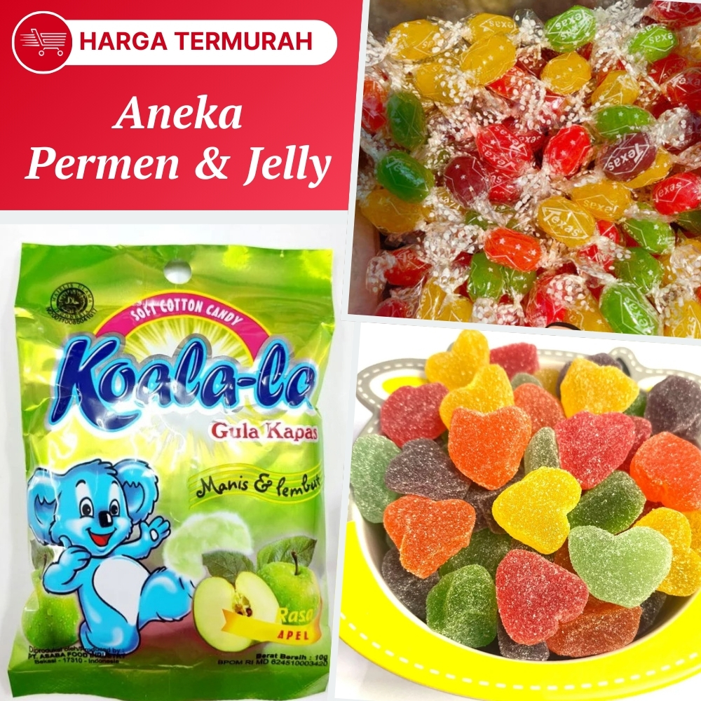 Jual Permen Hot Pop Permen Koala La Banyak Varian Rasa Jelly Inaco ...