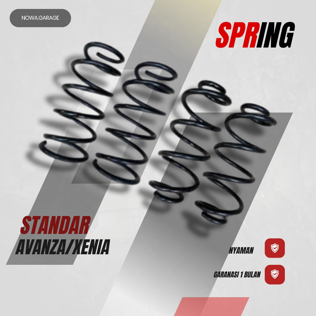 Jual Per Keong Coil Spring Mobil New Avanza Standar / Per Mobil Avanza ...