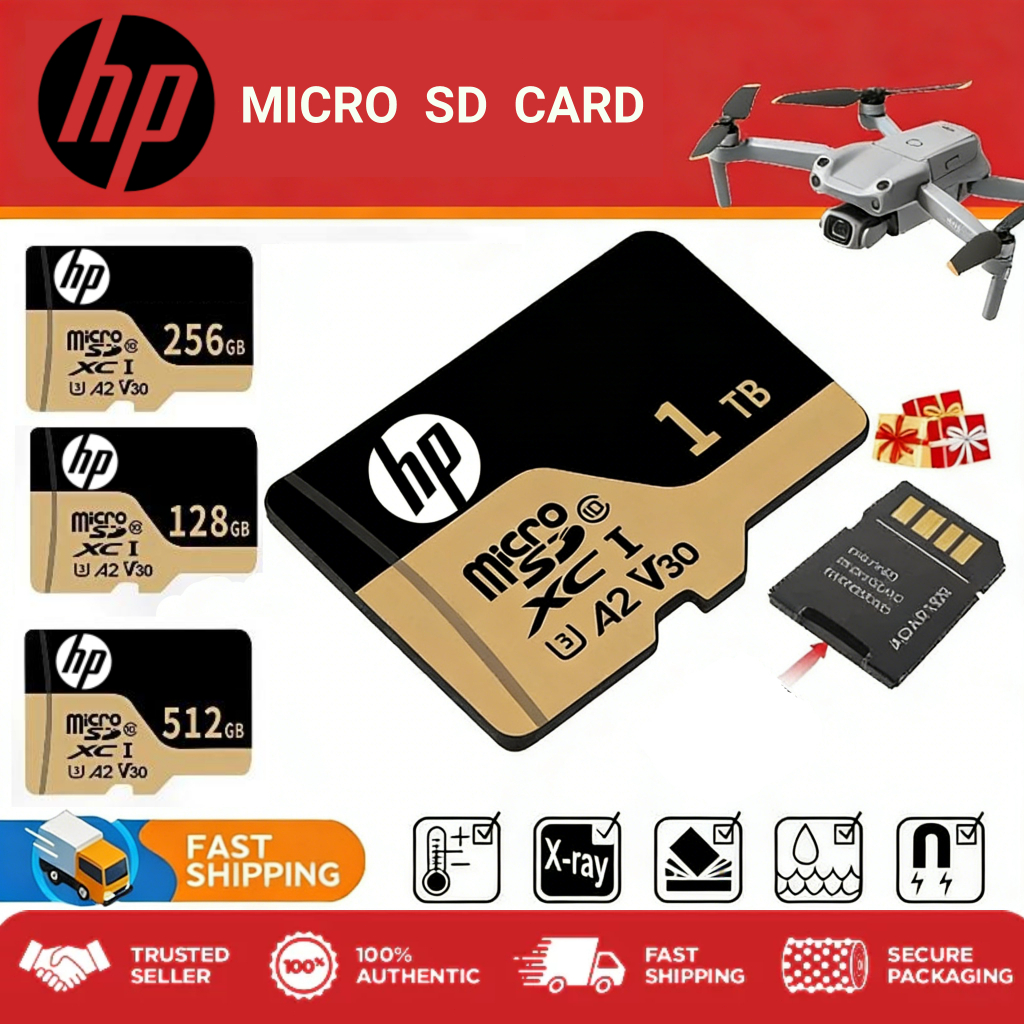 Jual HP Micro SD Card Class 10 Micro SDHC Memory Card 32GB 64GB 128GB ...