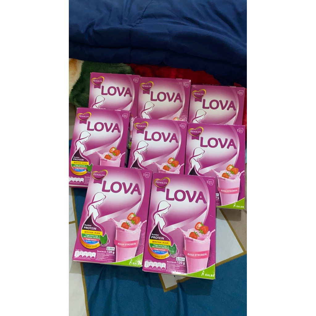 Jual SUSU BUMIL LOVA PRENAGEN 8 BOX | Shopee Indonesia