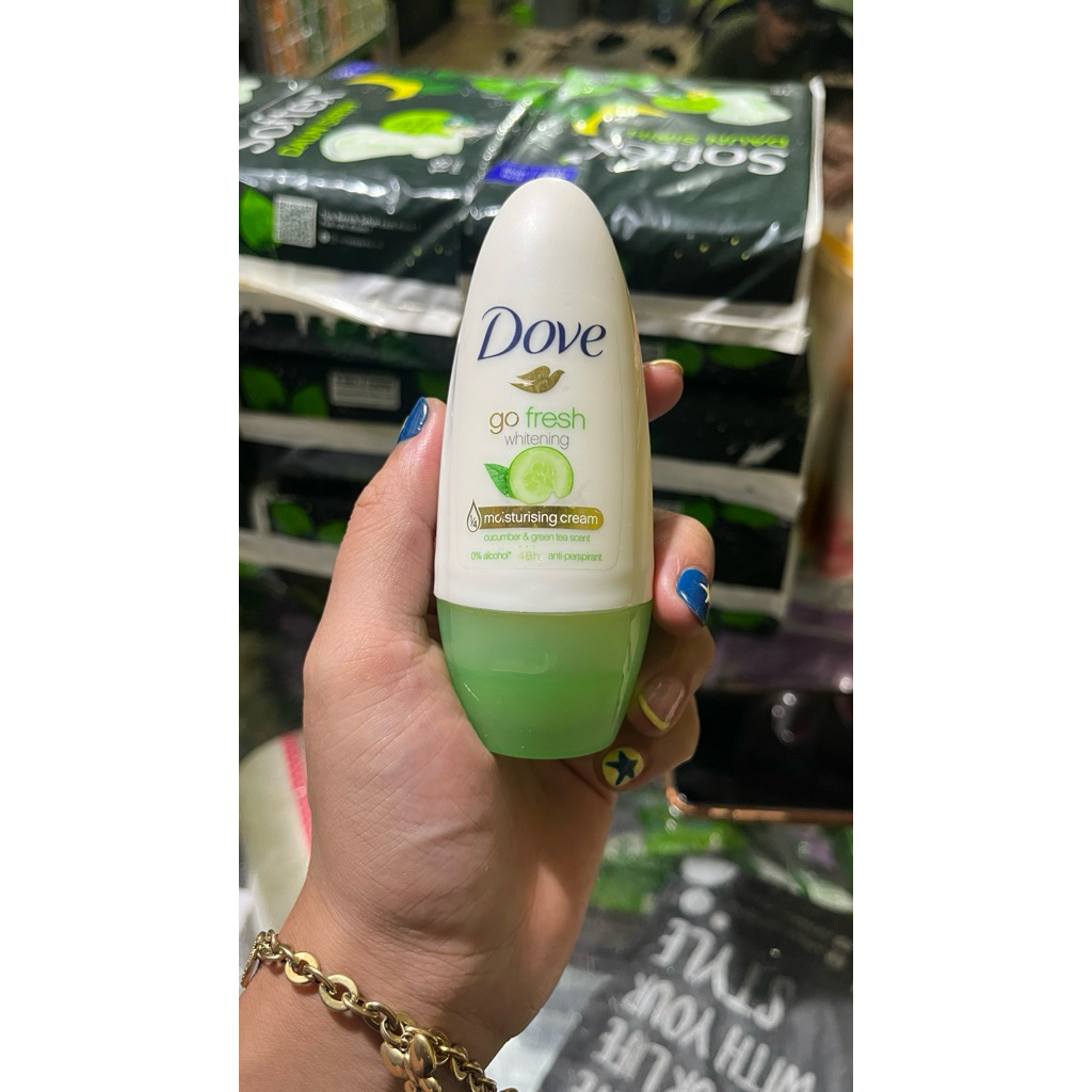 Jual Dove Deodorant Roll On Go Fresh Aroma Cucumber & Green Tea 40ml ...