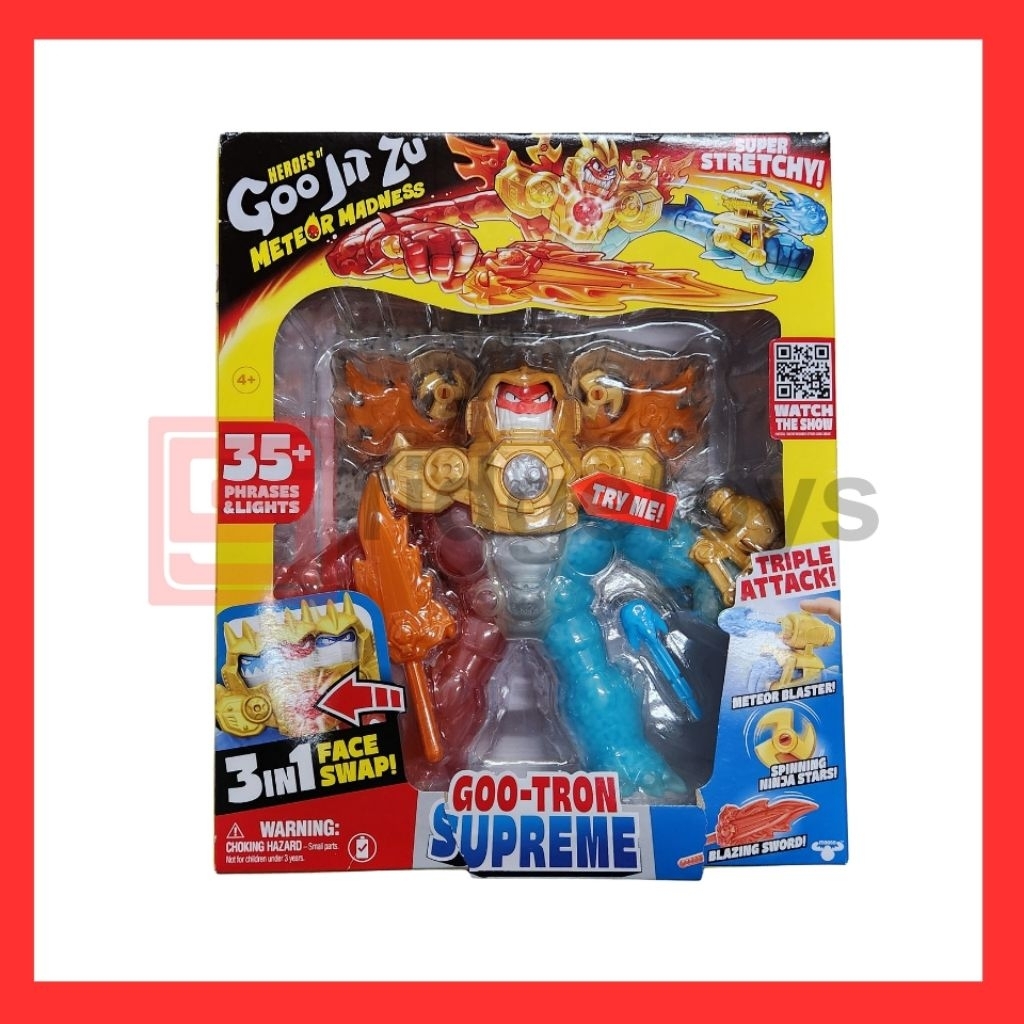 Jual Heroes of Goo Jit Zu Goo-Tron Supreme Combines The Power of ...