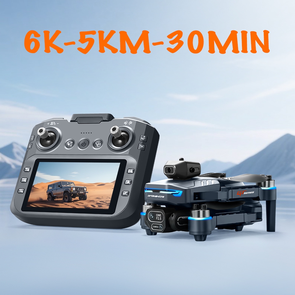 Jual Drone R204/kamera HD 6K/versi layar besar, motor tanpa sikat ...