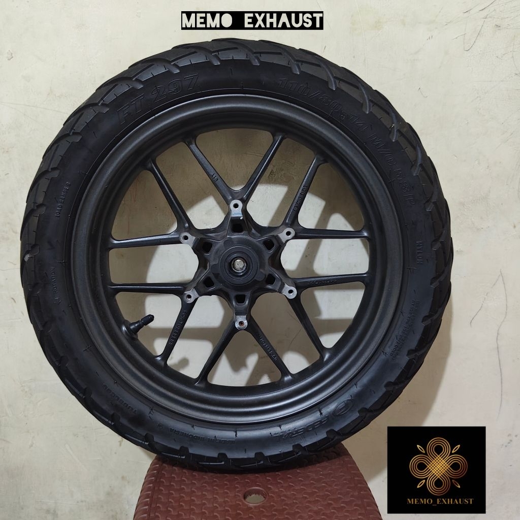 Jual VELG DEPAN STANDAR HONDA ADV 160 CBS + BAN ORIGINAL | Shopee Indonesia