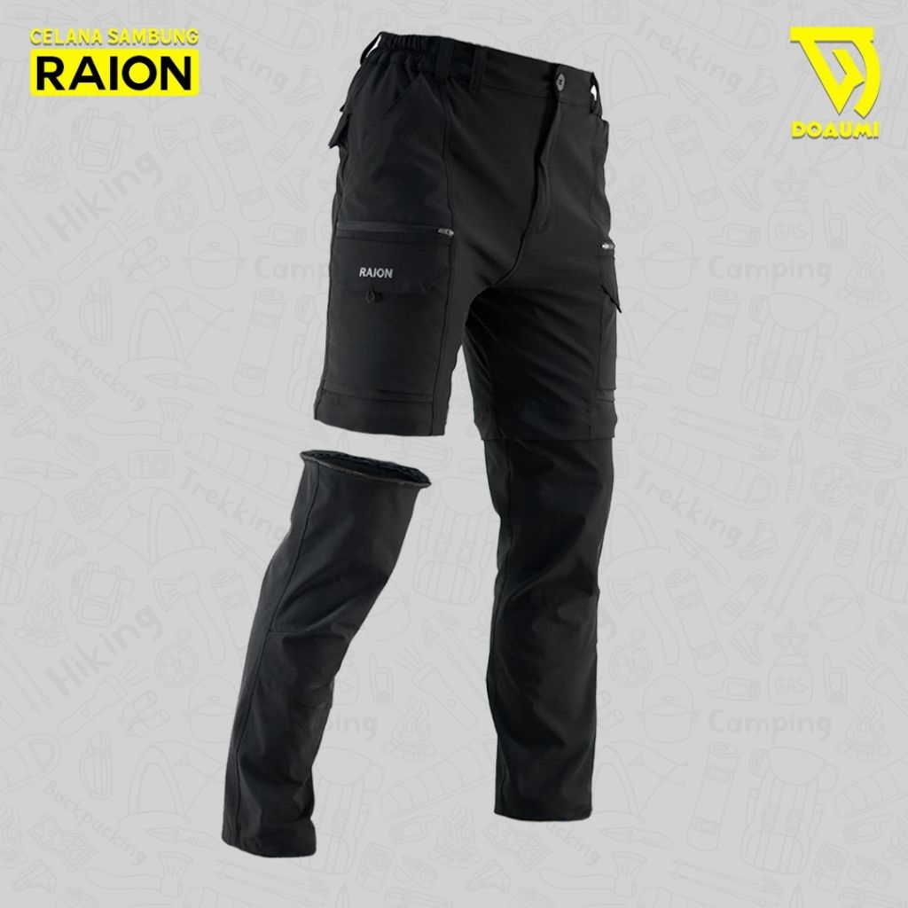 Jual CELANA OUTDOOR LAPANGAN SAMBUNG DOAUMI RAION PANJANG CARGO DAN ...