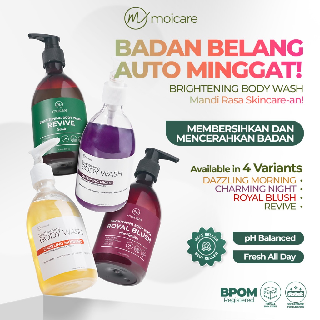 Jual Moicare Sabun Mandi Pencerah Kulit Alpha Arbutin & Niacinamide ...