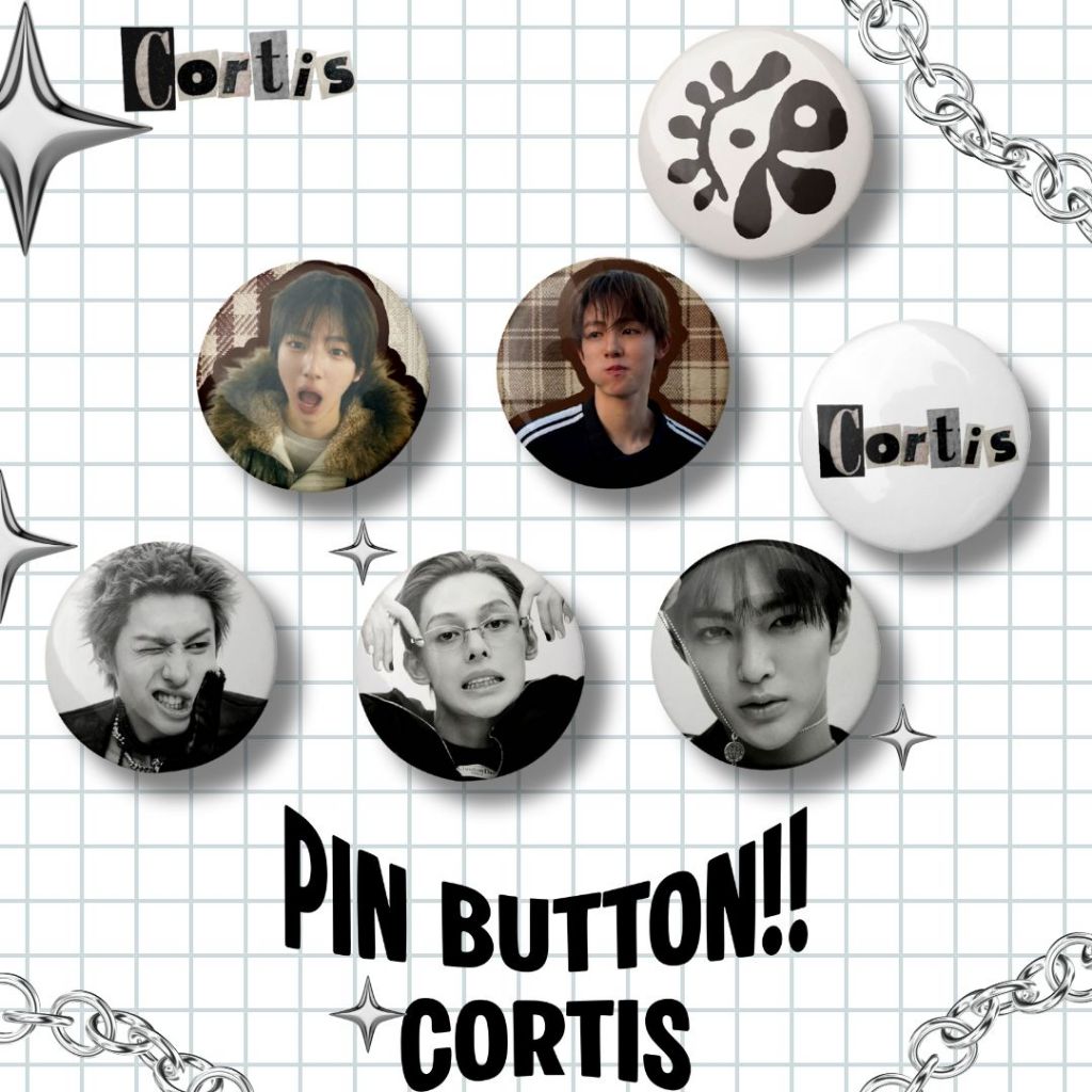 Jual PIN BUTTON ! KPOP CORTIS / PIN AESTHETIC Y2K KPOP IDOL CORTIS ...