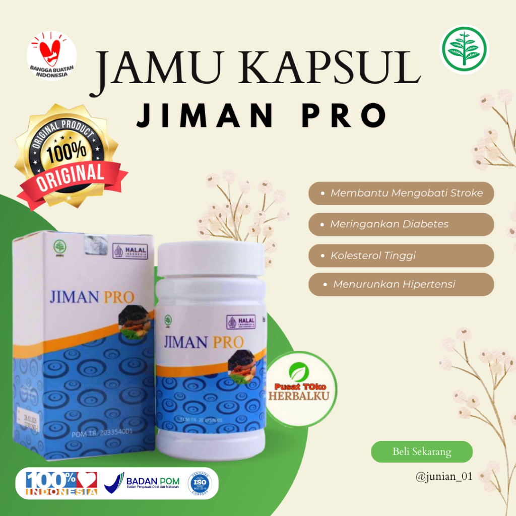 Jual Jiman Pro | Kapsul Jiman Pro | AGEN RESMI | Shopee Indonesia