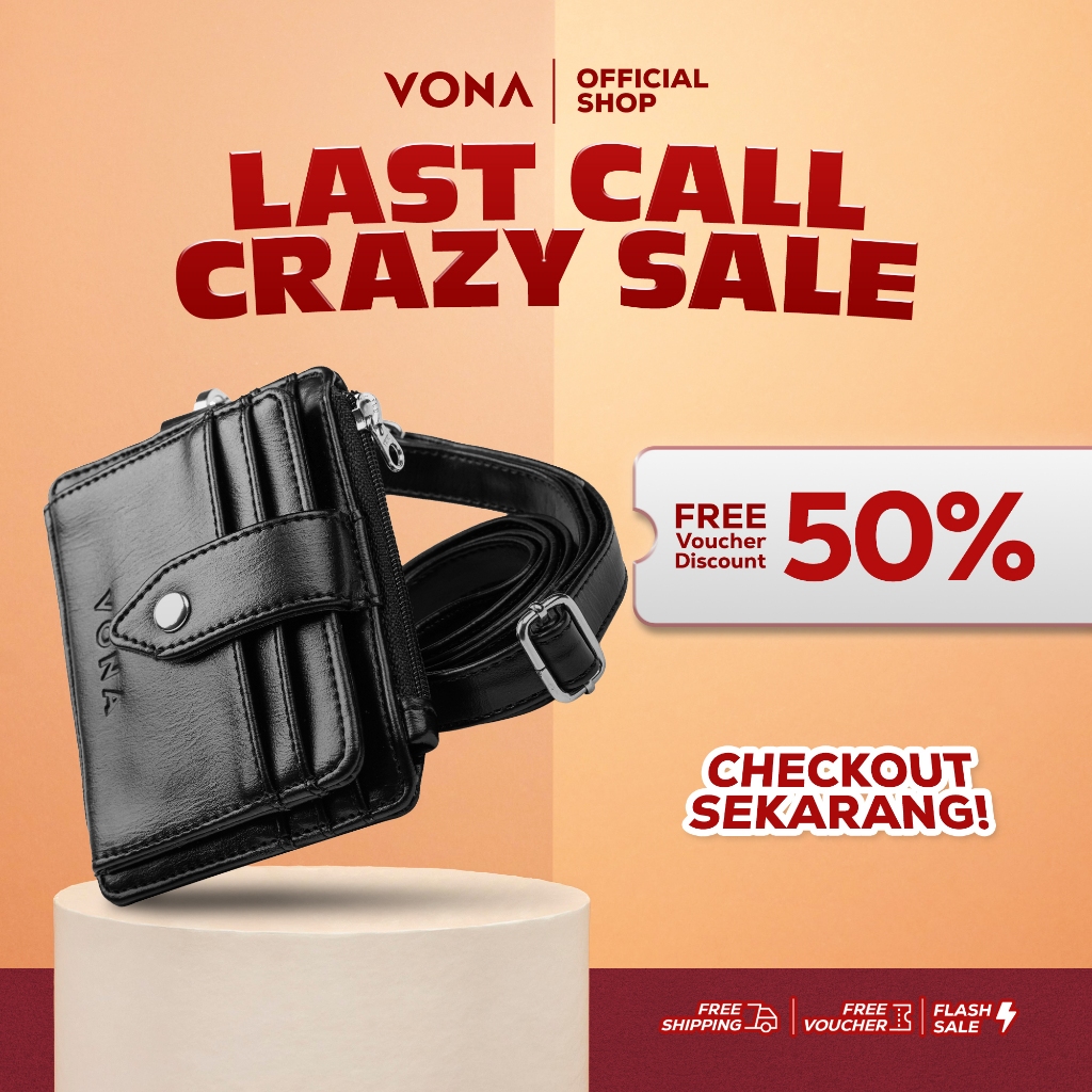 Jual VONA Xenos ID Card Holder - Dompet Kartu Pria Wanita dengan ...