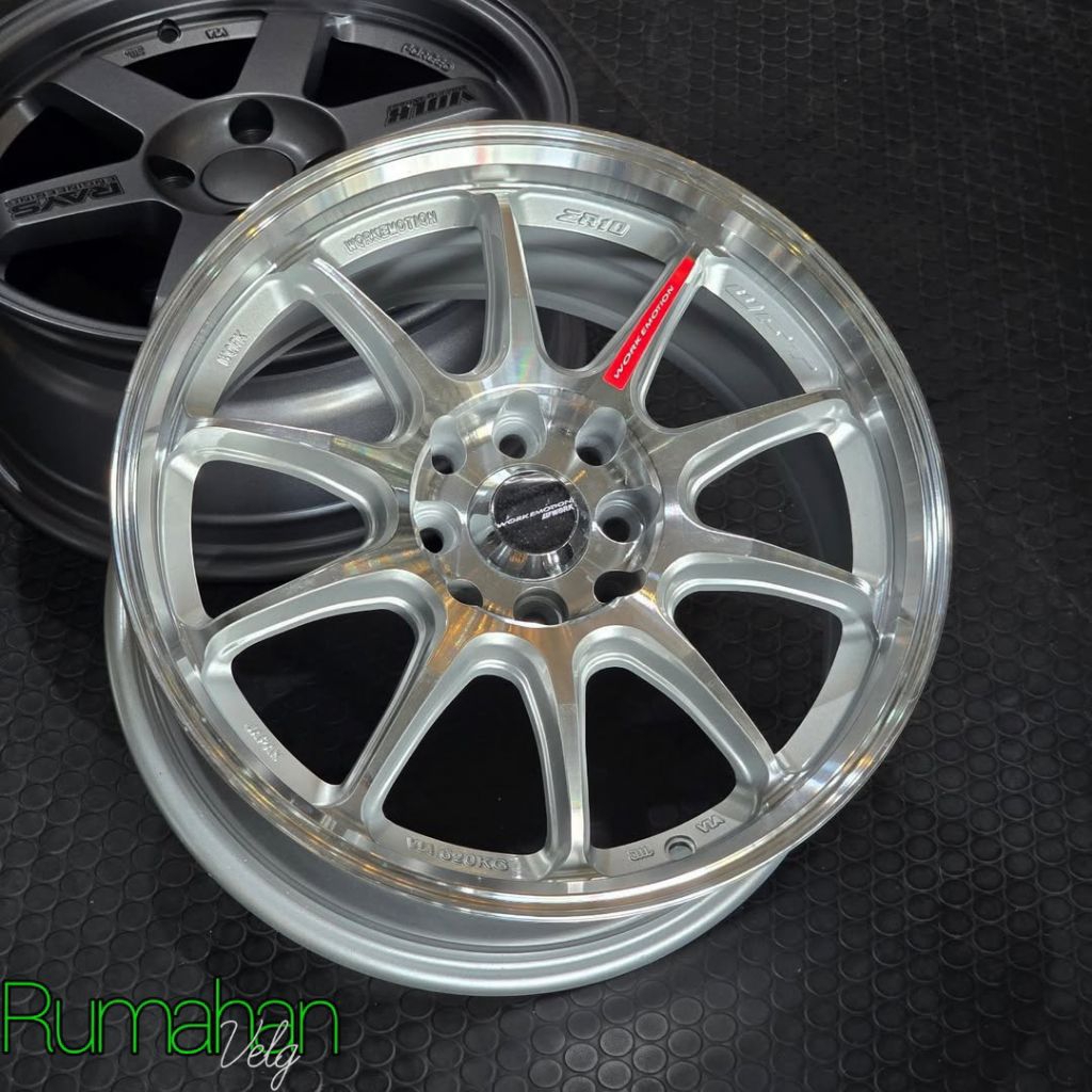 Jual velg mobil r16 work zr10 lebar pcd 4x100 - 4x114,3 velg racing r16 ...