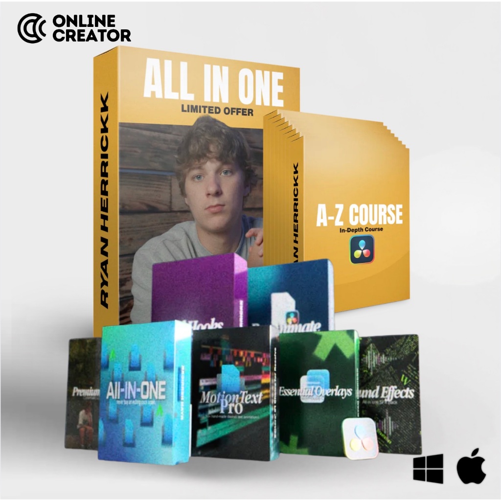 Jual Ryan Herrick ENTIRE STORE BUNDLE RyanHerrick Master Bundle ...