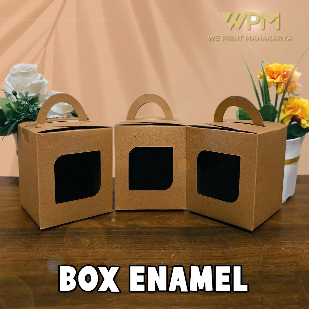 Jual BOX PACKINGAN SOUVENIR MUG ENAMEL / MUG SENG | Shopee Indonesia
