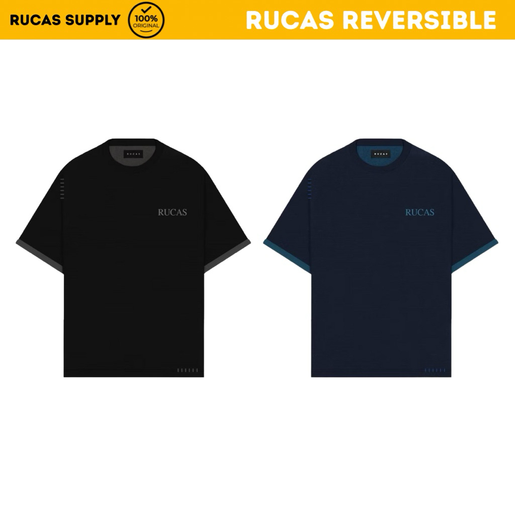 Jual [ORIGINAL 100%] RUCAS Initial Version II Reversible Black / RUCAS ...