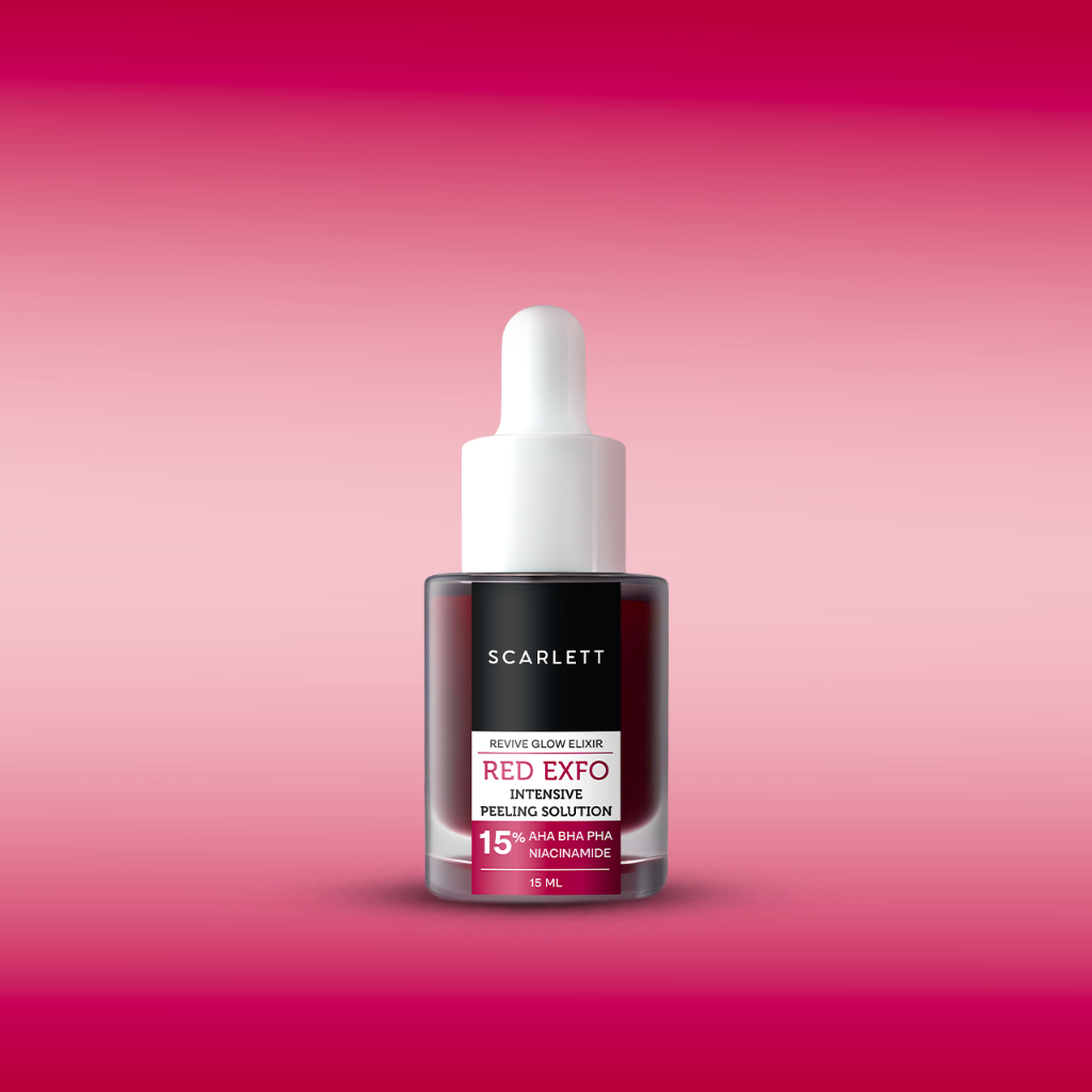Jual SCARLETT Revive Glow Elixir Red Exfo Intensive Peeling Solution ...