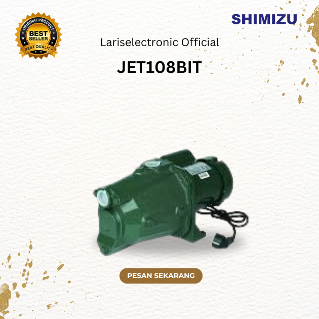 Jual SHIMIZU WATER PUMP SEMI JET 108 BIT NON AUTO WATER PUMP/JET108BIT ...