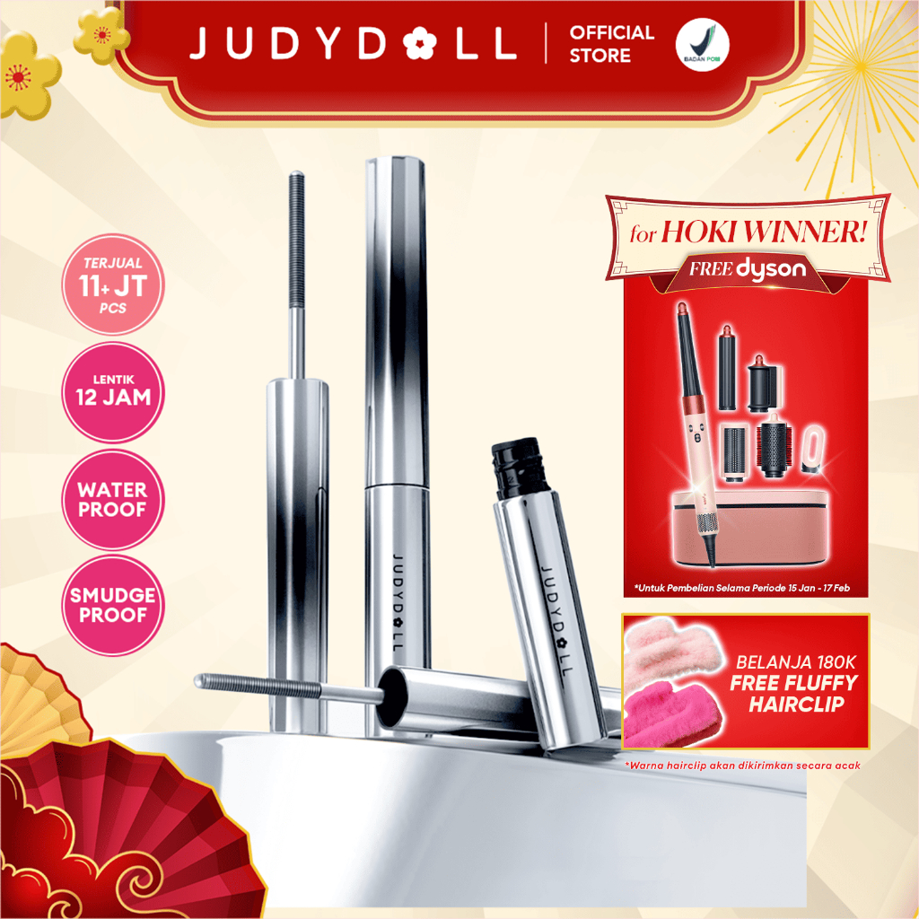 Jual (BEST SELLER) Judydoll Iron Mascara OG (Maskara Besi Waterproof ...