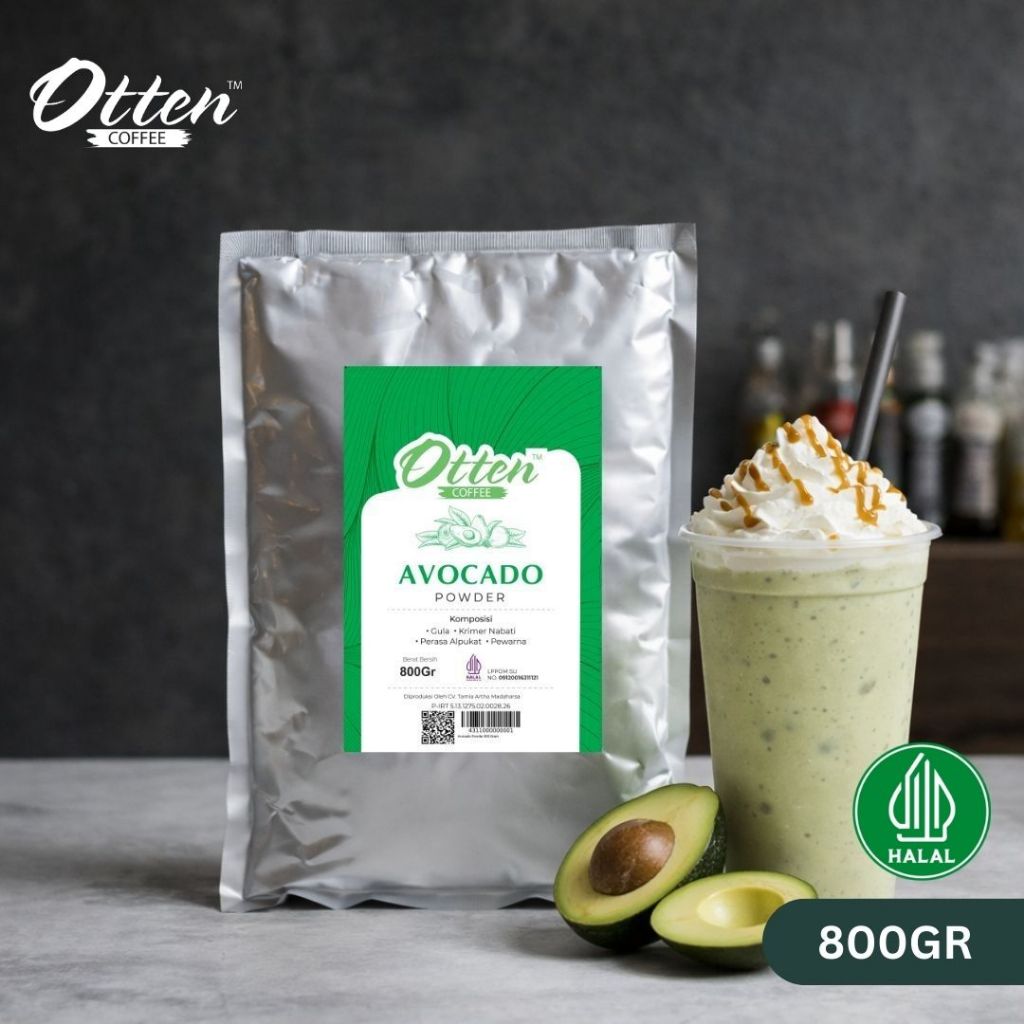 Jual Otten Avocado Powder 800g - Avocado Powder for Minuman Bubuk ...