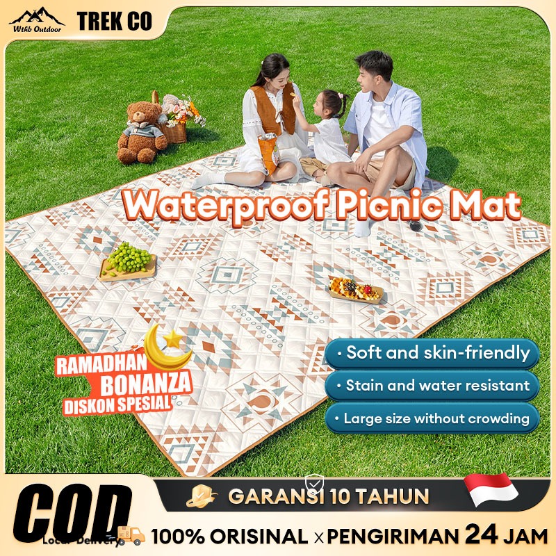Jual ikar Lipat 2x2 Tikar Piknik 2x3 Waterproof Alas Piknik tikar ...