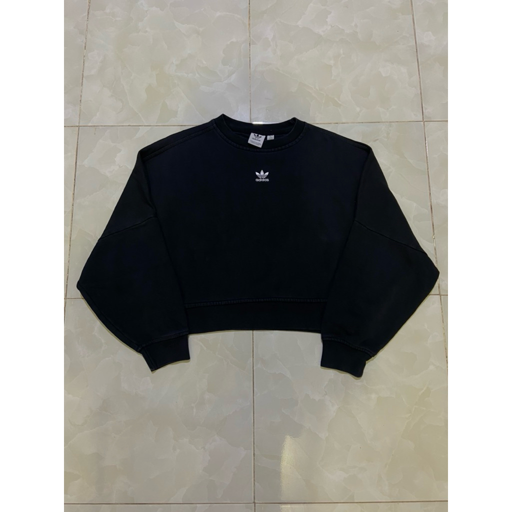 Jual crewneck addias crop original | Shopee Indonesia