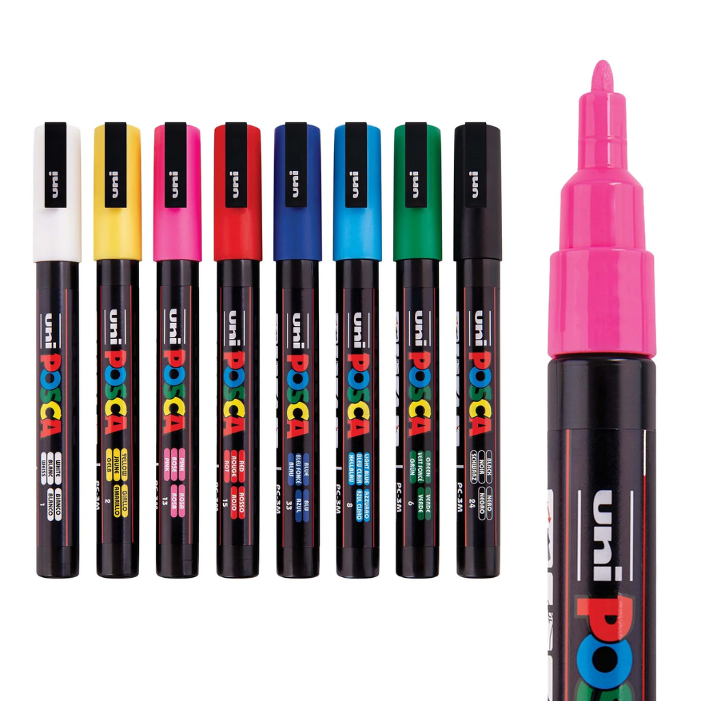 Jual Uni POSCA PC-3M Marker Pen/ Spidol Posca/Spidol Cat | Shopee Indonesia