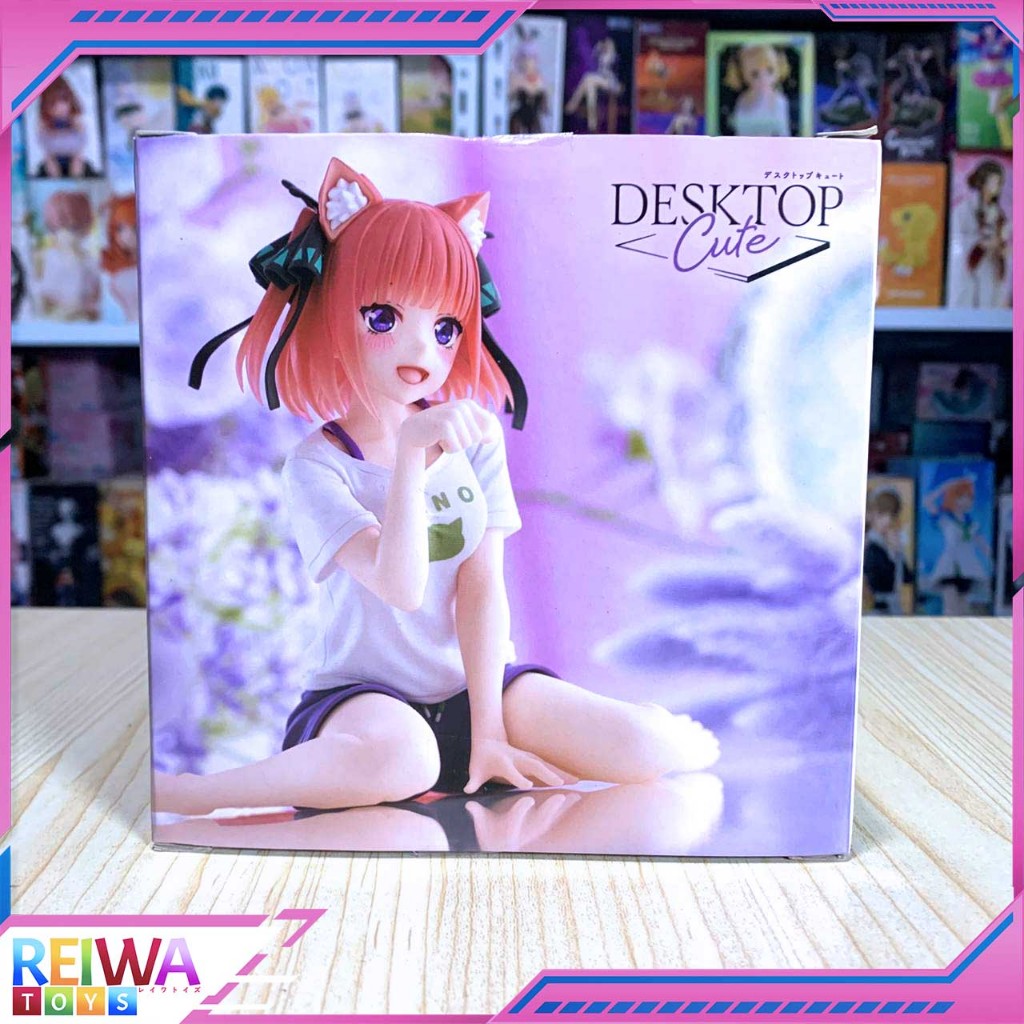 Jual Desktop Cute Figure Nakano Nino - Cat Room Wear Ver. Gotoubun no ...