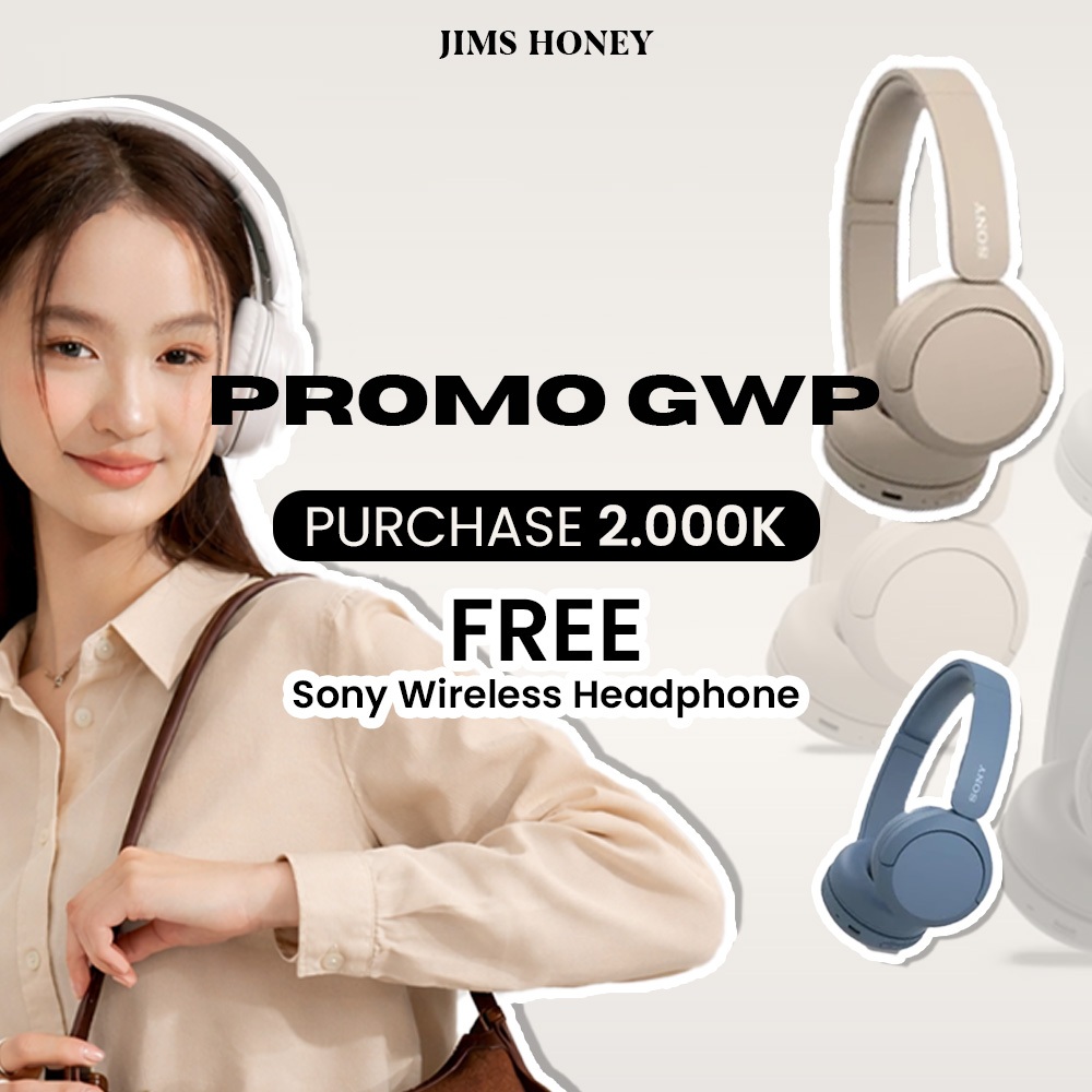 Jual EXCLUSIVE GWP JIMS HONEY SONY HEADPHONE [NOT FOR SALE] | Shopee ...