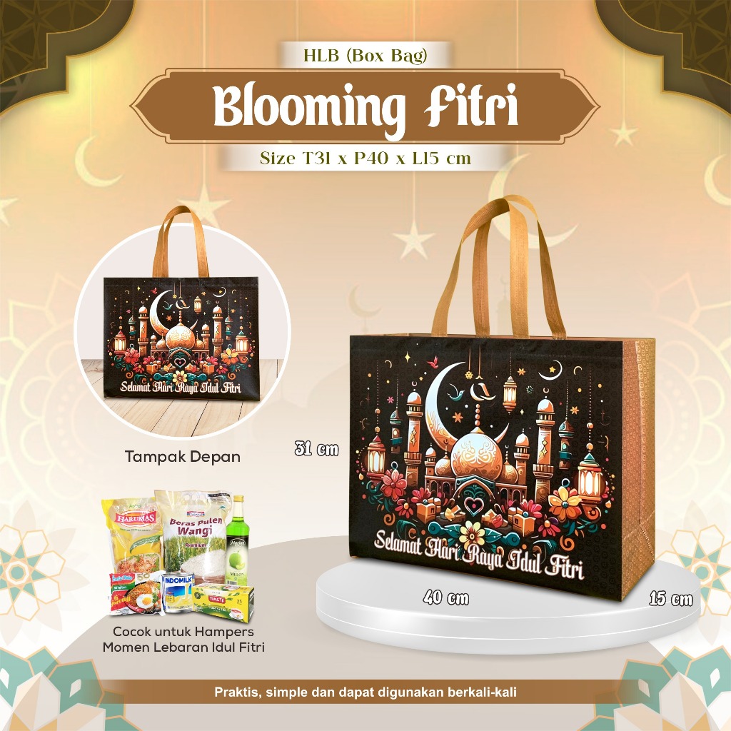 Jual [INSTANT LANGSUNG KIRIM] TAS LEBARAN Tas Hampers Lebaran Mewah ...