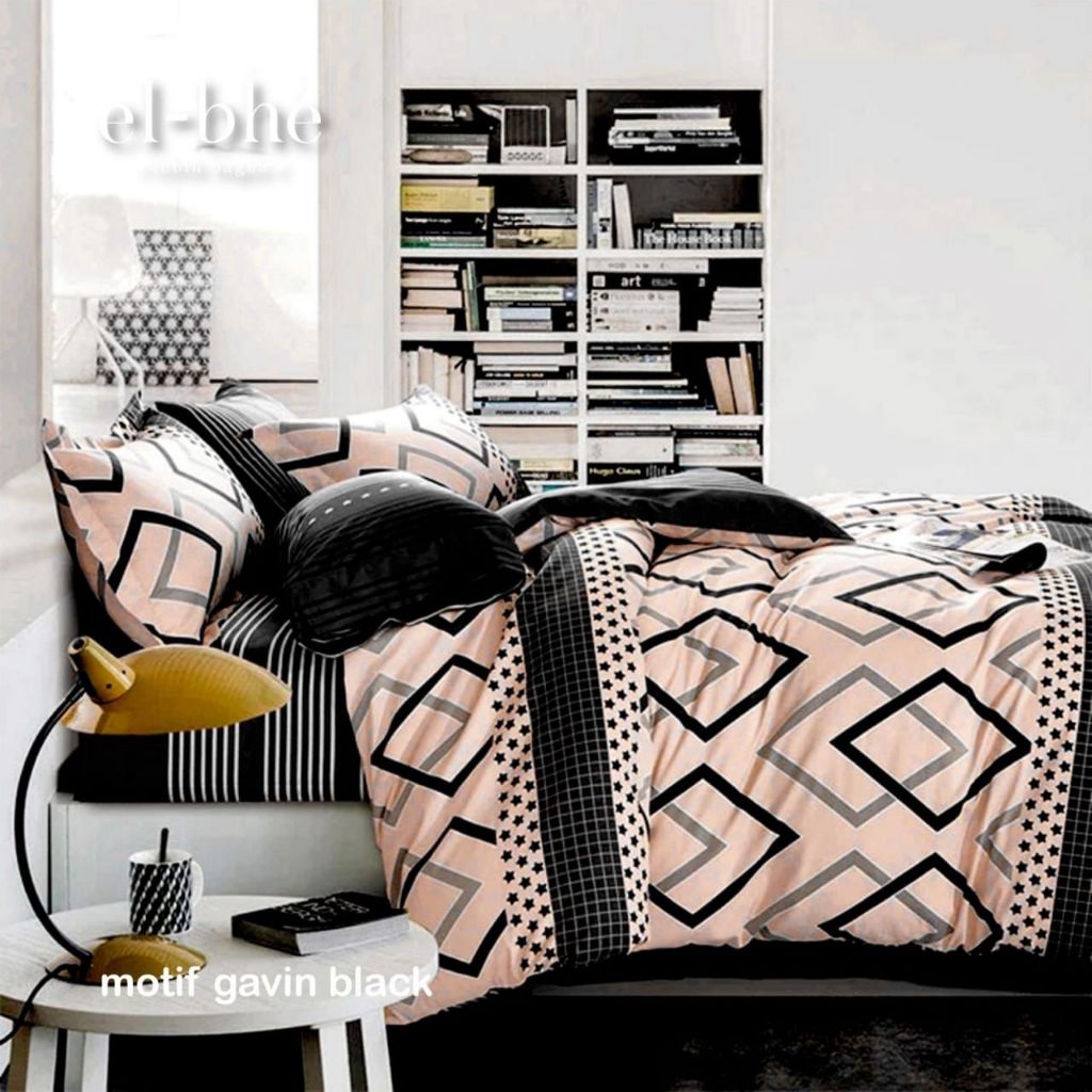 Jual [Katun Lokal] Bahan Kain Sprei Motif GAVIN | Shopee Indonesia