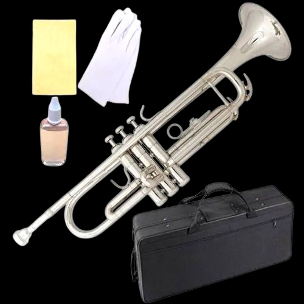 Jual Terumpet trompet Silver Bb keys marchingband trumpet | Shopee ...