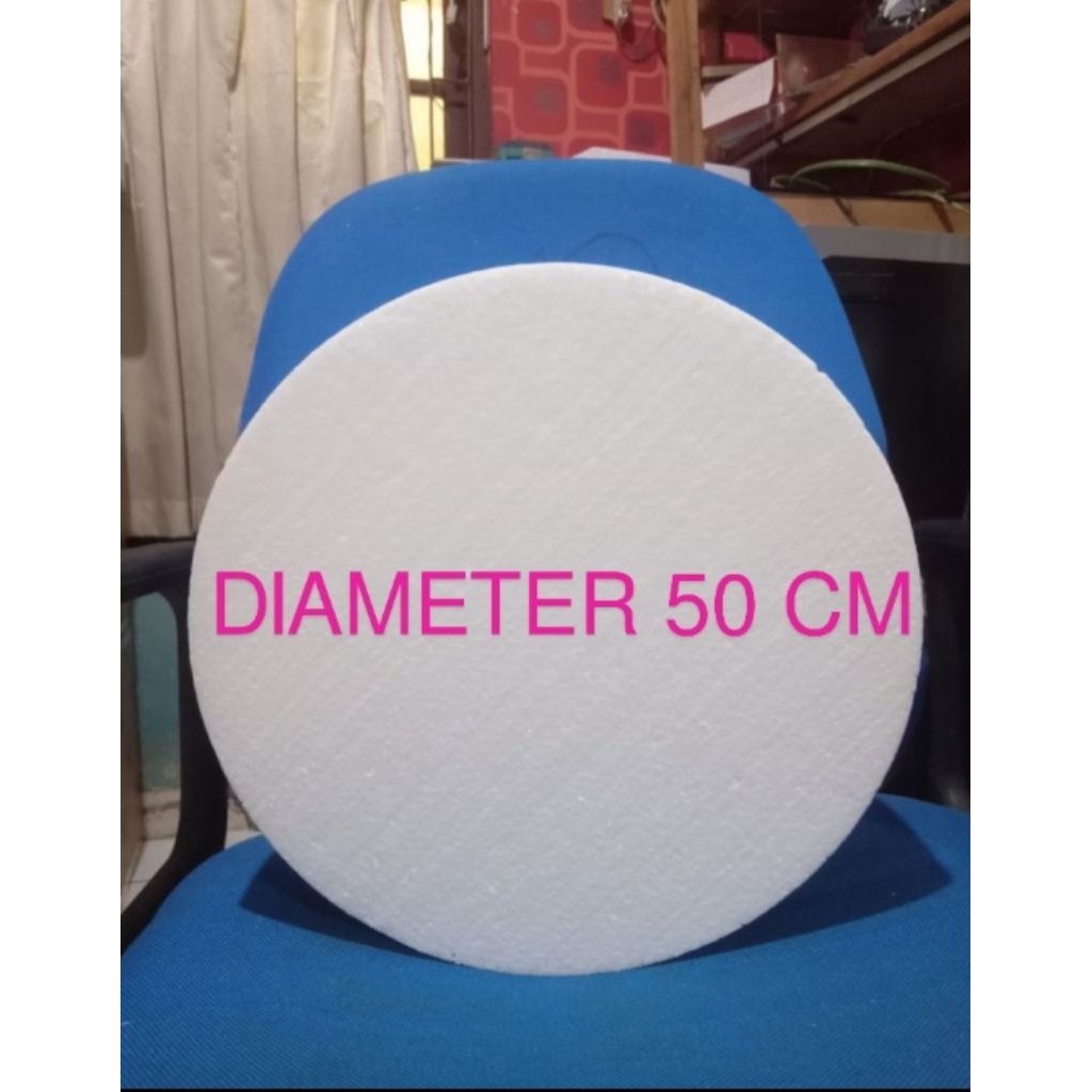 Jual Styrofoam Dummy cake diameter 50 cm - Gabus Styrofoam bulat ...