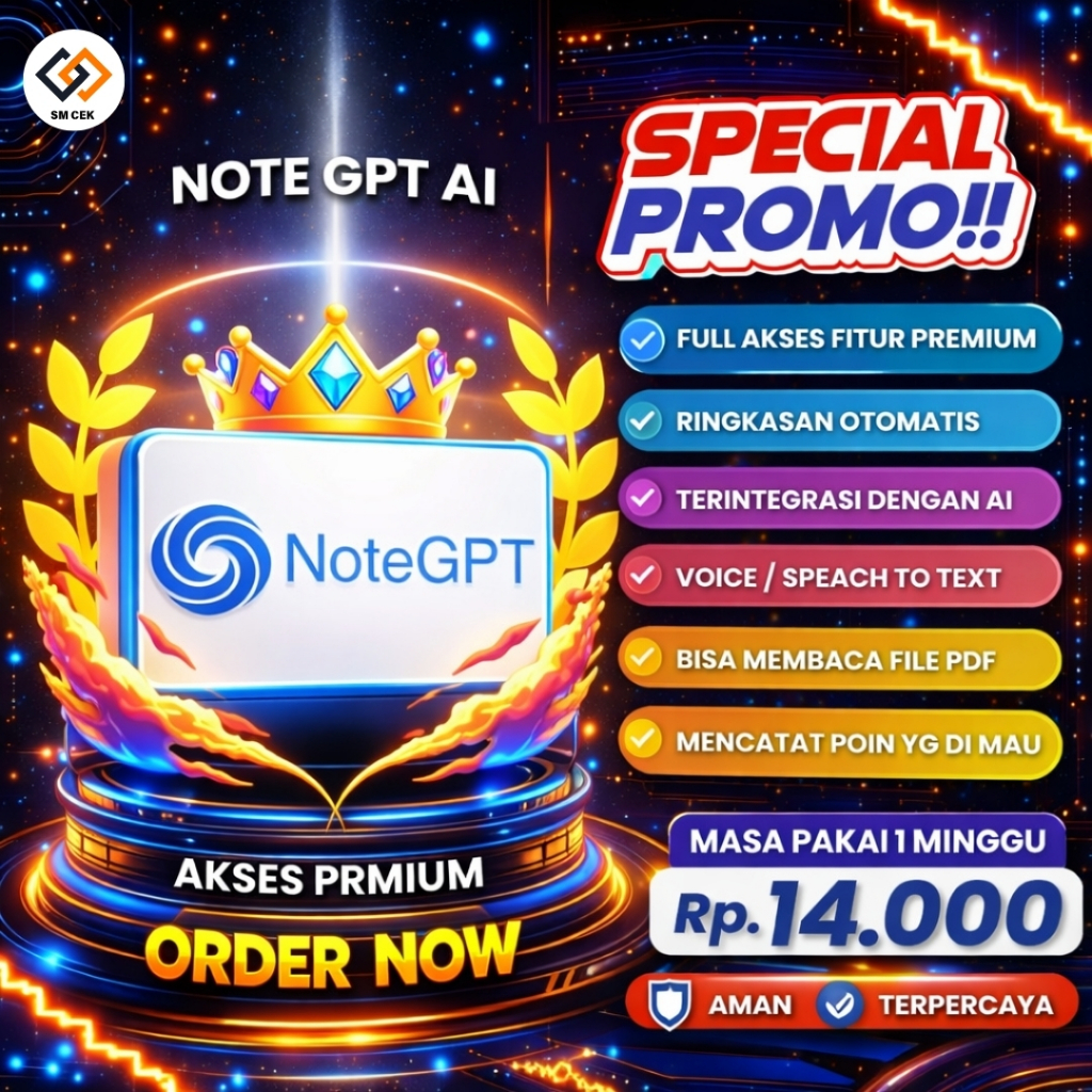 Jual NOTE GPT : AI untuk Merangkum Semua Jenis Materi atau File dengan ...