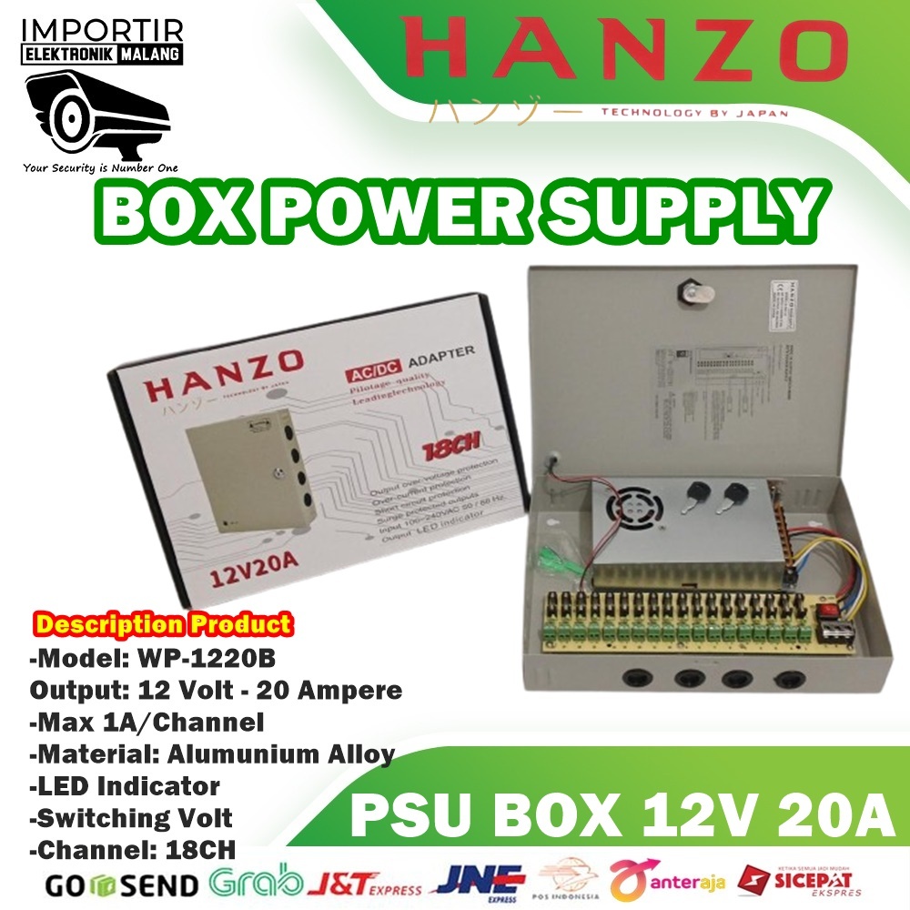 Jual PSU POWER SUPPLY CCTV 12V 20A BOX | Shopee Indonesia