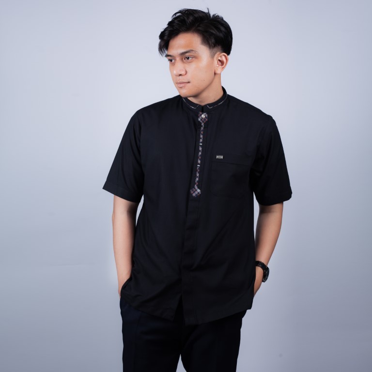 Jual Qori Apparel Signature Jurtsum bin Nasyir Baju Koko Casual Lengan ...