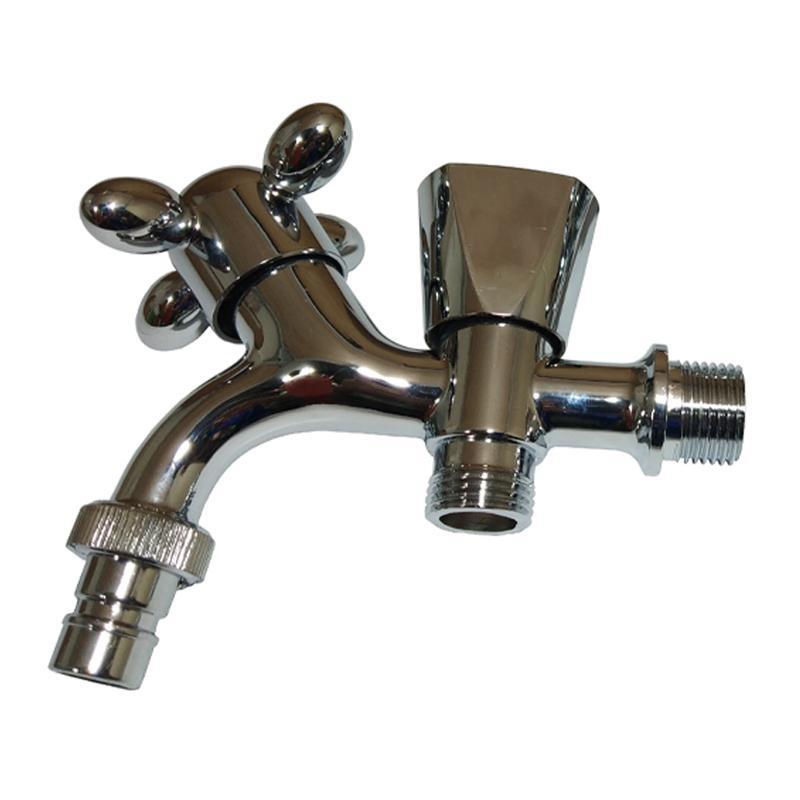 Jual KRAN CABANG LURUS TAMAN/KRAN KERAN DOUBLE KAMAR MANDI TOILET WC ...