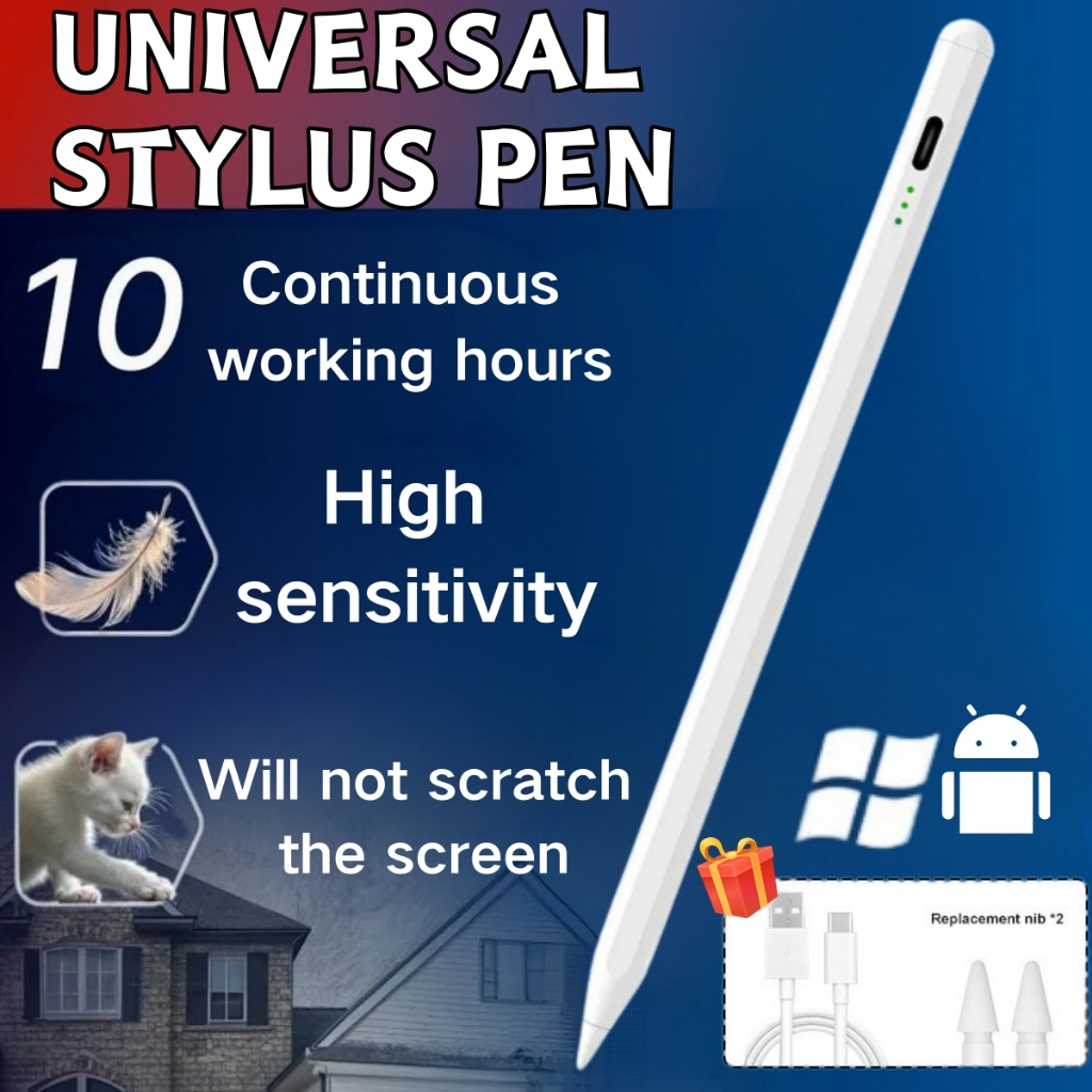 Jual Universal Magnetic Stylus Pen, Ideal untuk Belajar Gambar Edit ...