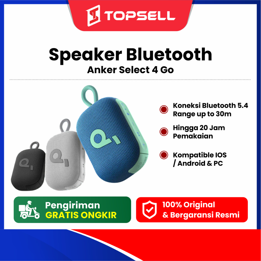 Jual Anker Soundcore Select 4 Go Select4GO 4Go Bluetooth Speaker ...