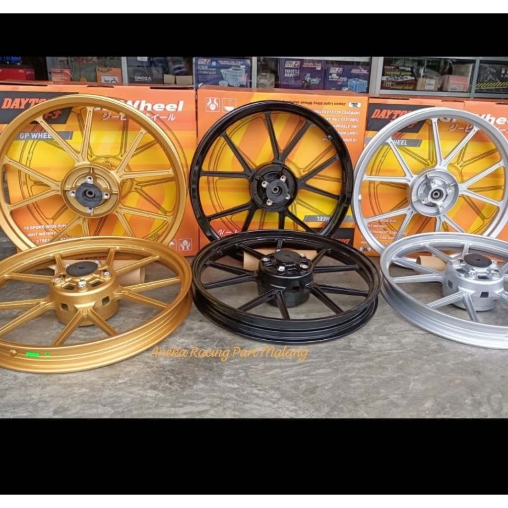 Jual VELG SET GP WHEELS ORIGINAL100% DAYTONA RACING MXKING MXK 160/160 ...