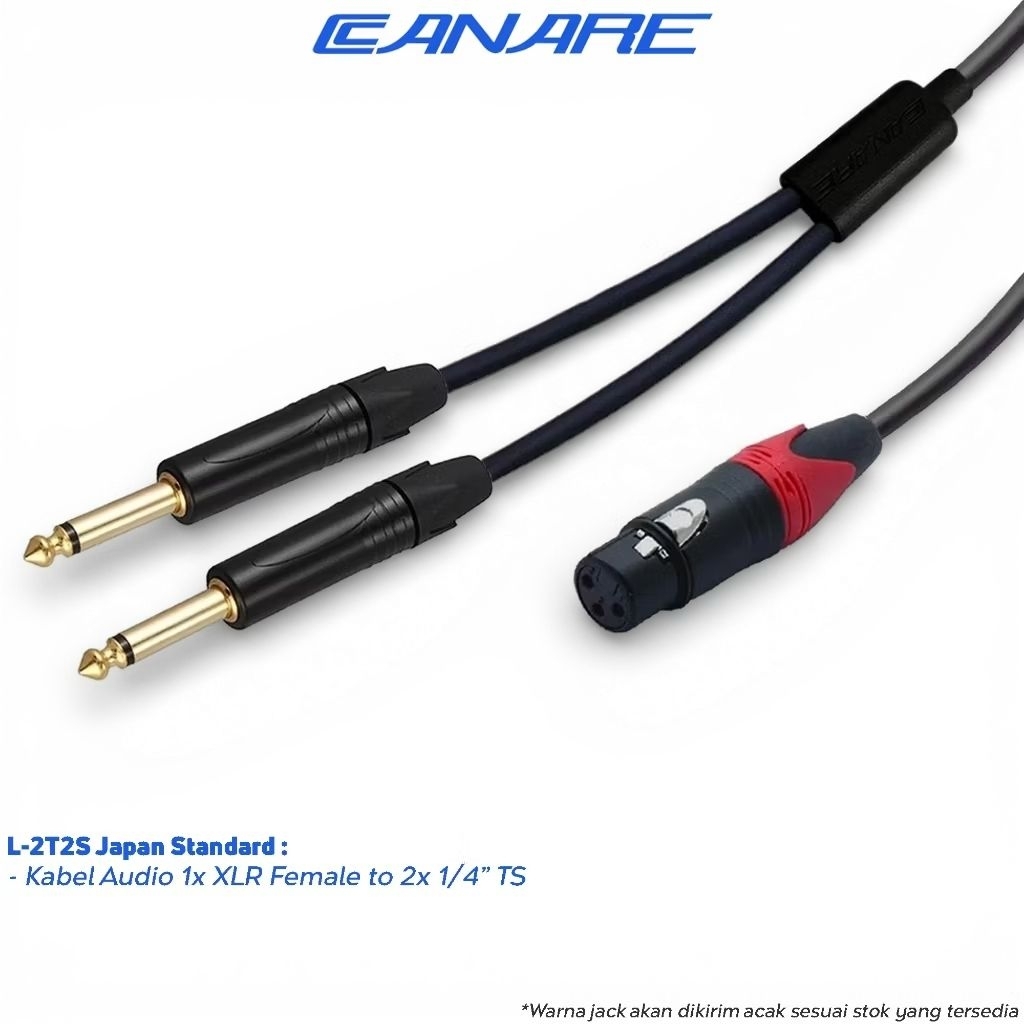 Jual Japan Standard | Kabel Audio XLR ke Dual Akai Gold Plate - Code ...