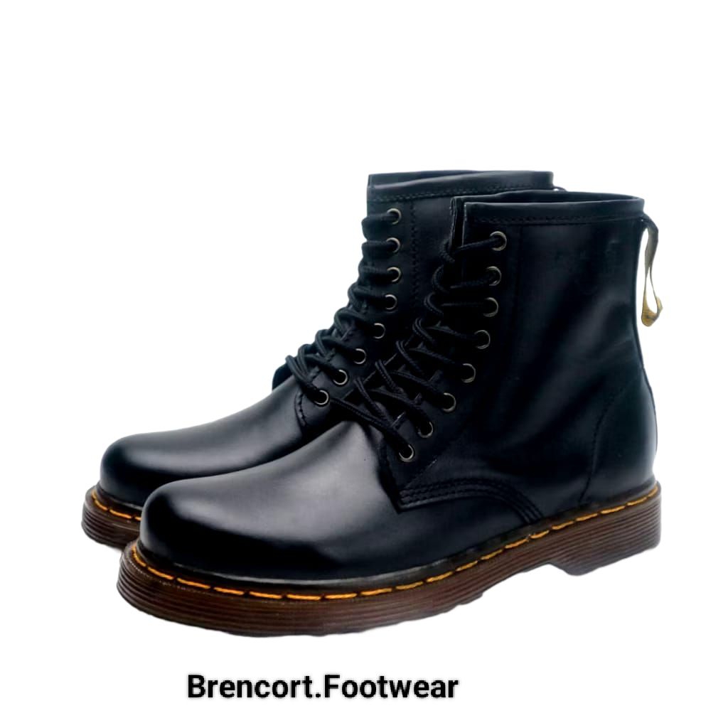 Jual sepatu pria docmart loafers dr.martens 3holl sepatu kerja | Shopee ...