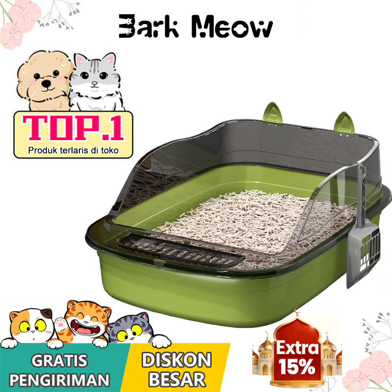 Jual Pet Litter Box Open - Cat Litter Box Model Terbuka - Tempat Bak ...