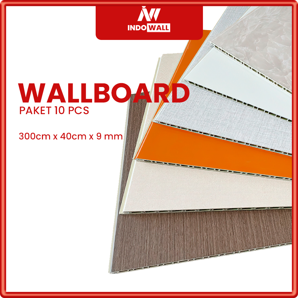 Jual 10PCS - Wallboard WPC/ Wallboard Panel PVC/ Wallboard hiasan ...