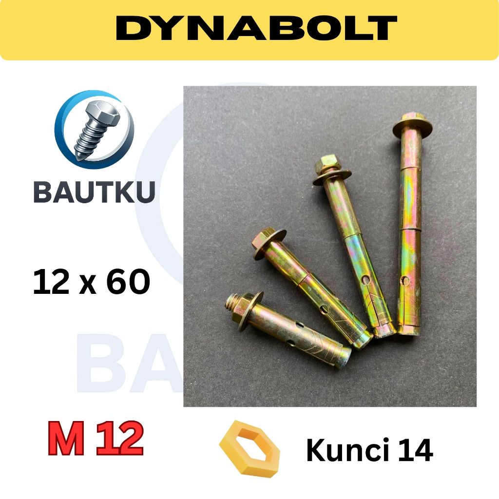 Jual Dynabolt M12 Terlengkap & Harga Terbaru Mei 2026 | Shopee Indonesia