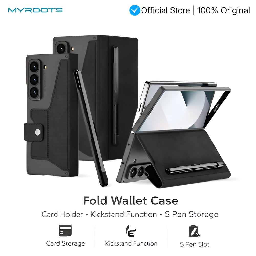 Jual Myroots Executive Fold Case Untuk Samsung Z Fold 7 6 5 4 5G Series ...