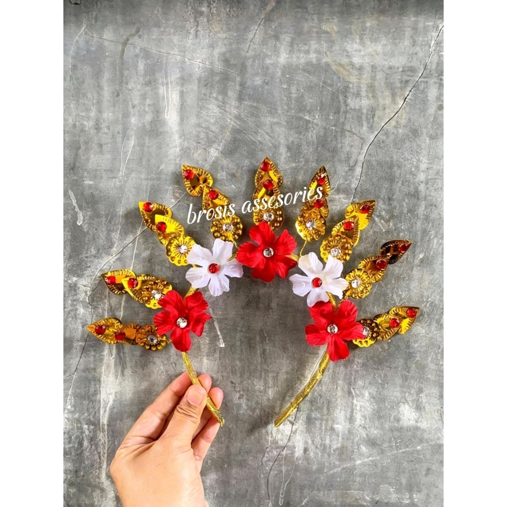 Jual Bando Bugis Makassar Bando merah putih Spesial Agustusan Bando ...