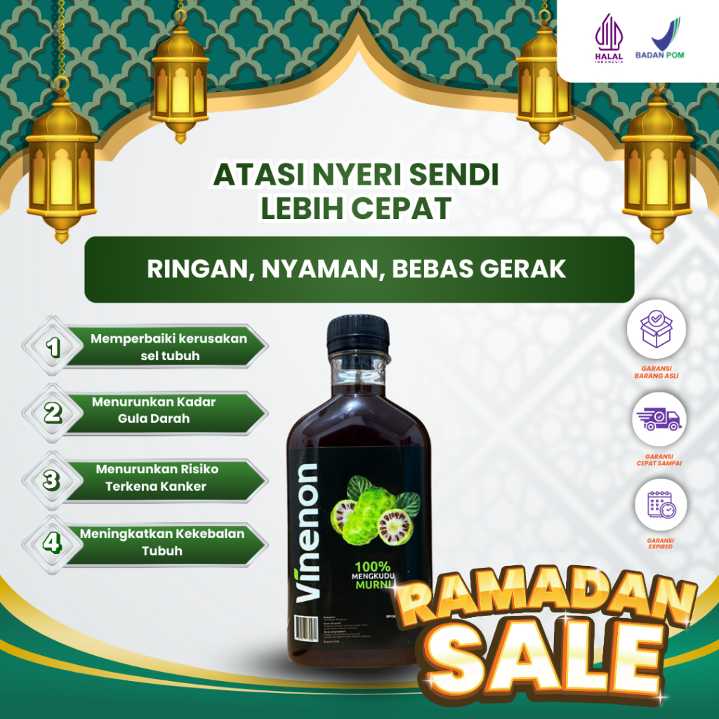 Jual VINENON Cuka Mengkudu Hancurkan Batu Ginjal & Kontrol Gula Darah ...
