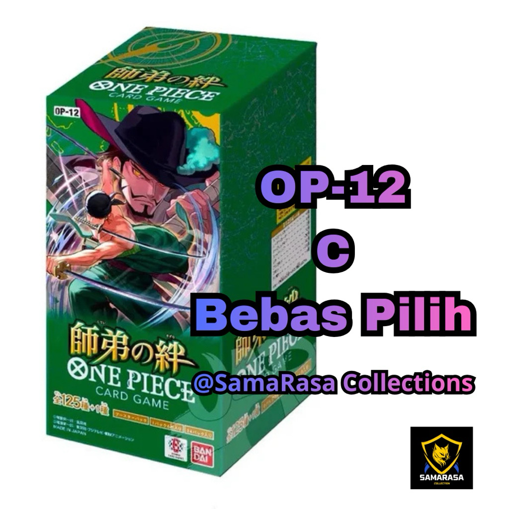 Jual Kartu One Piece TCG OP-12 Character Rarity C Original Jepang ...