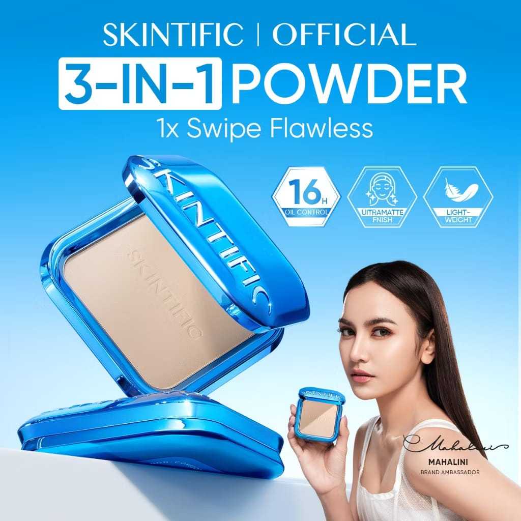 Jual Skintific Ultra Cover Powder Foundation 9G | Shopee Indonesia