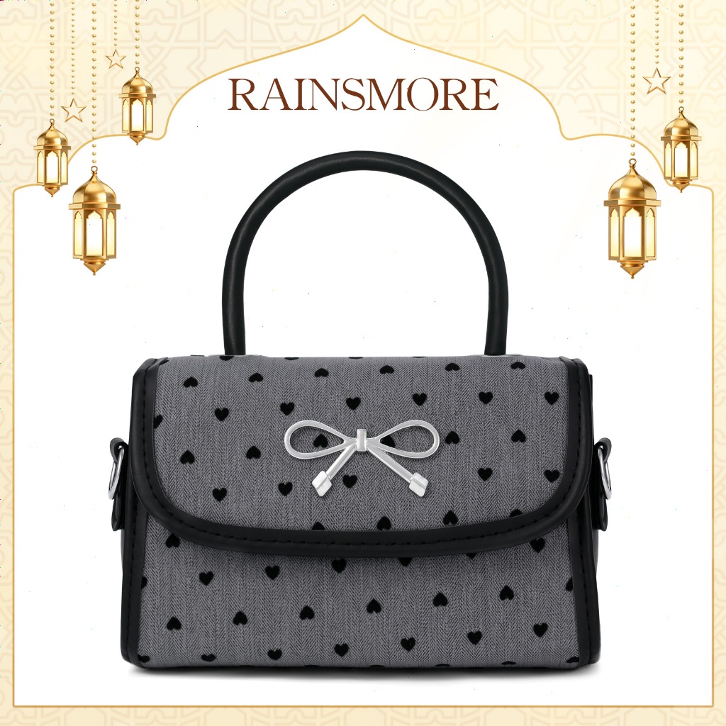 Jual RAINSMORE Tas Wanita Korean Style | Tas Pita Mini Polkadot Elegan ...
