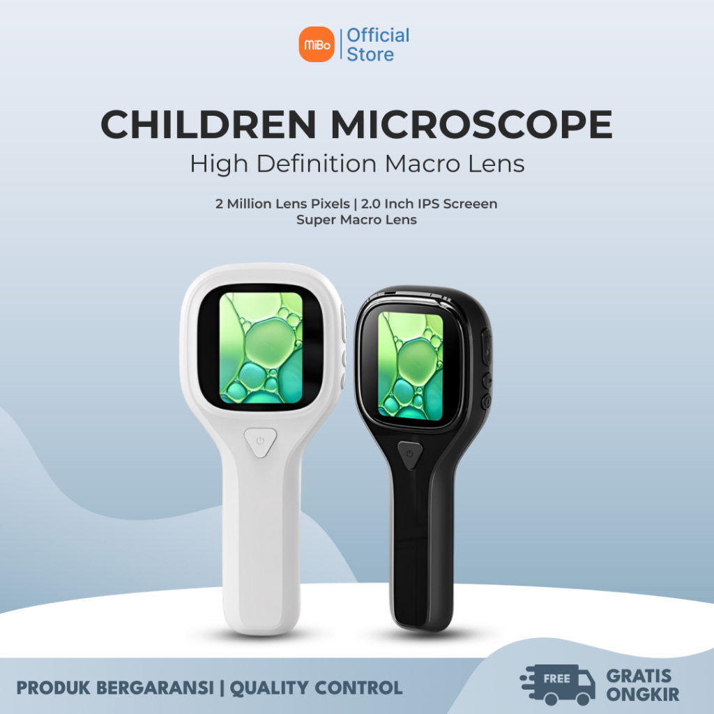 Jual Mibo Children Digital Microscope 2MP | Mikroskop Anak Layar 2 Inch ...