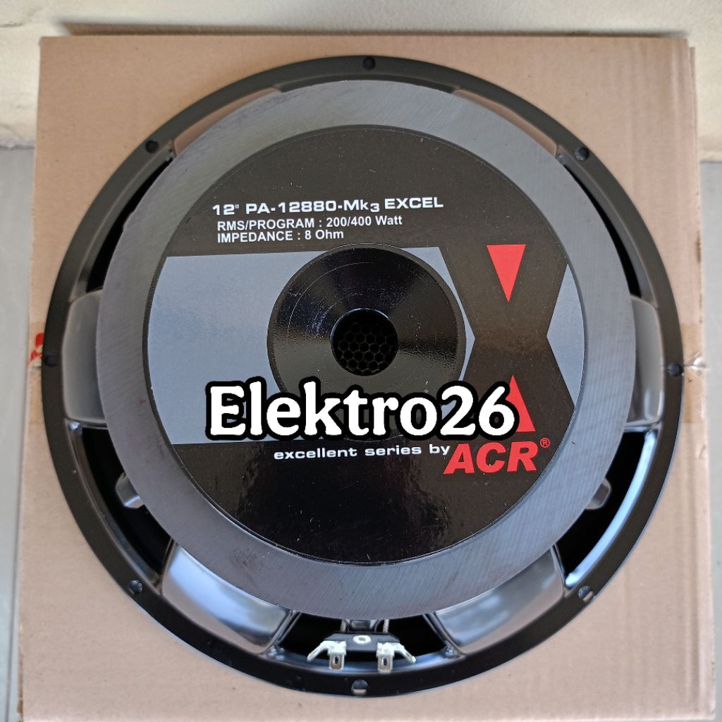 Jual Speaker ACR 12 inch PA 12880 MK3 EXCELLENT 400 WATT | Shopee Indonesia